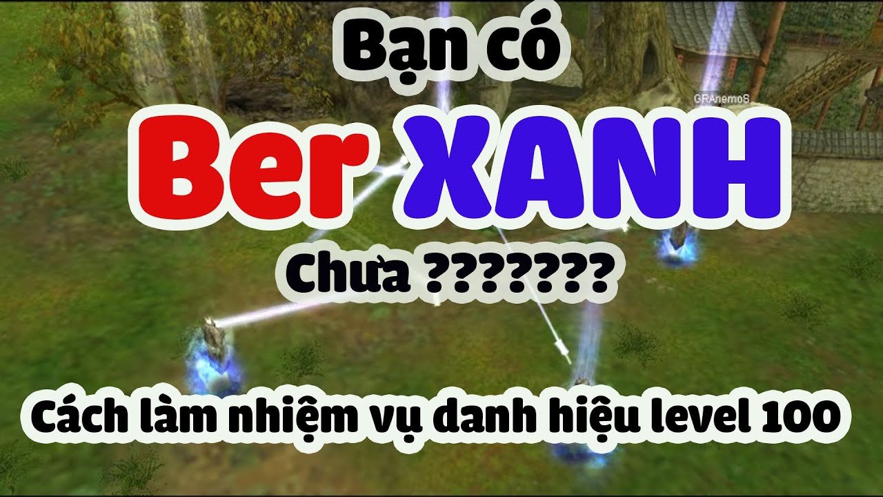 Sro Việt Nam | Cách làm nhiệm vụ danh hiệu level 100 - YouTube