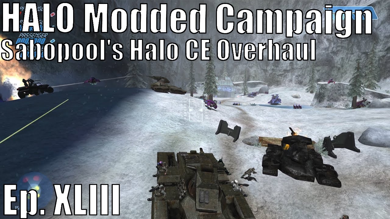 Halo Modded | Sabopool's Halo CE Overhaul Mod | Play-Through Ep. 43 ...