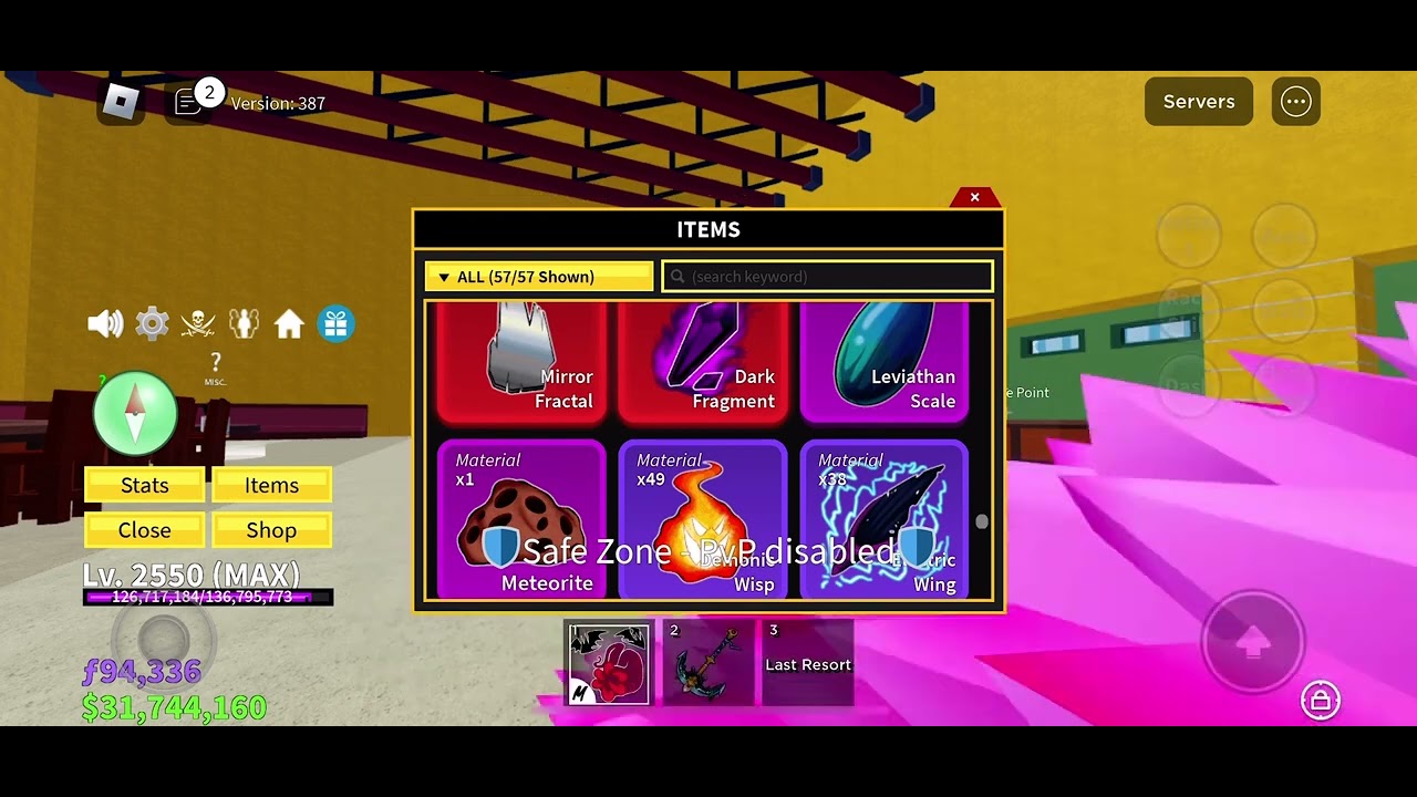 Day 4 of showing my blox fruits account - YouTube