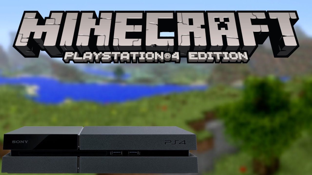 Minecraft PS4 Edition - First Look - Watch the Noob At Work - YouTube