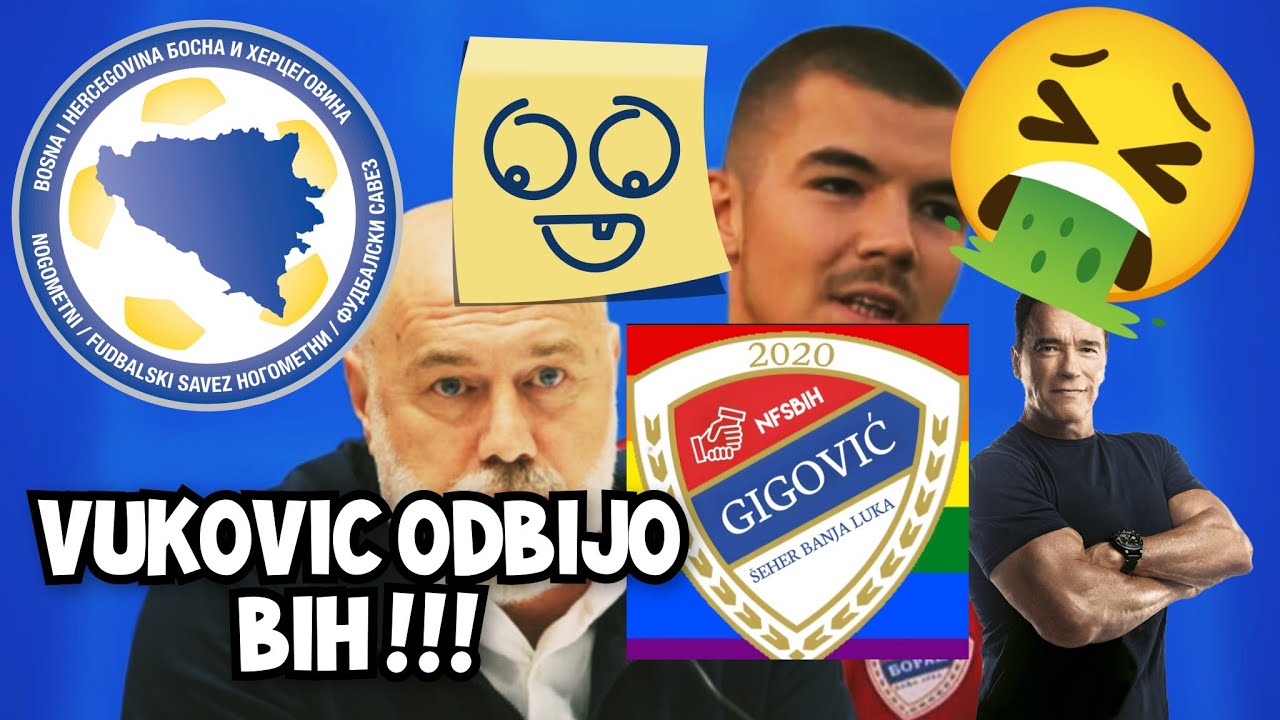 ⚽David Vukovic odbijo doci u Reprezentaciju Bosna i Hercegovine...!⚽ ...