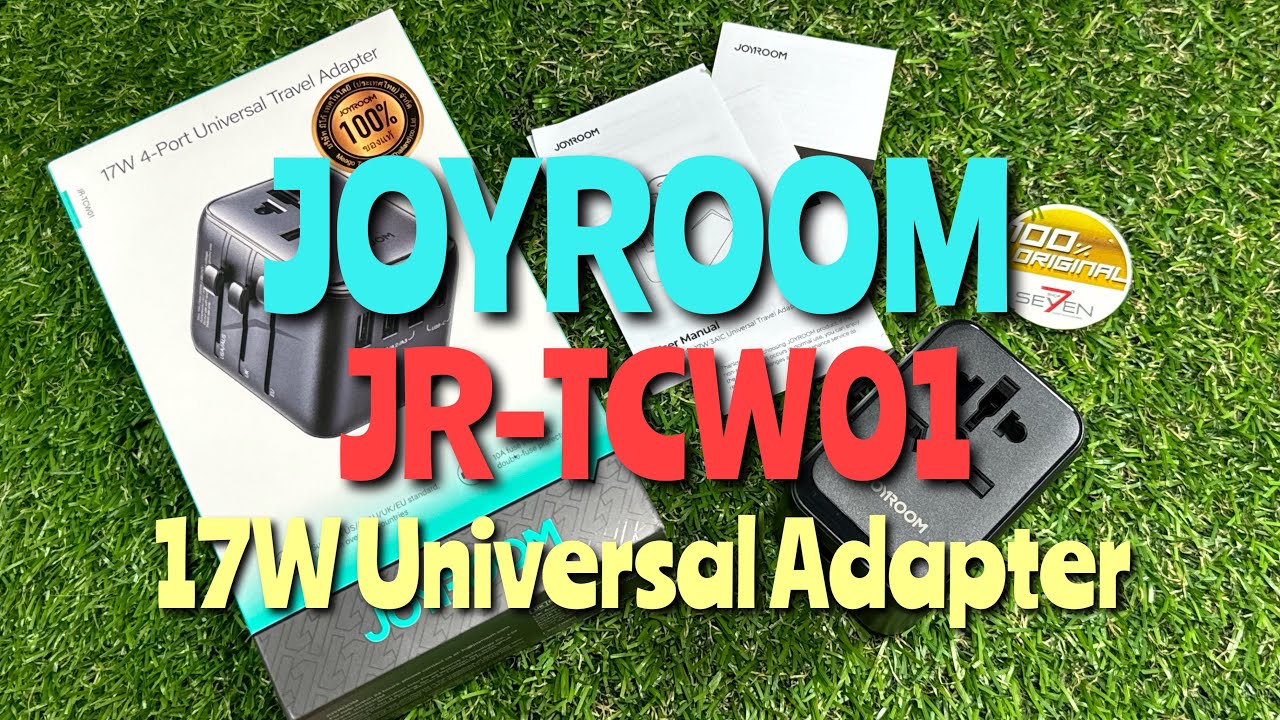 Joyroom JR-TCW01 17W 4Port Universal Adapter (ปลั้กแปลงทั่วโลกสำหรับ ...