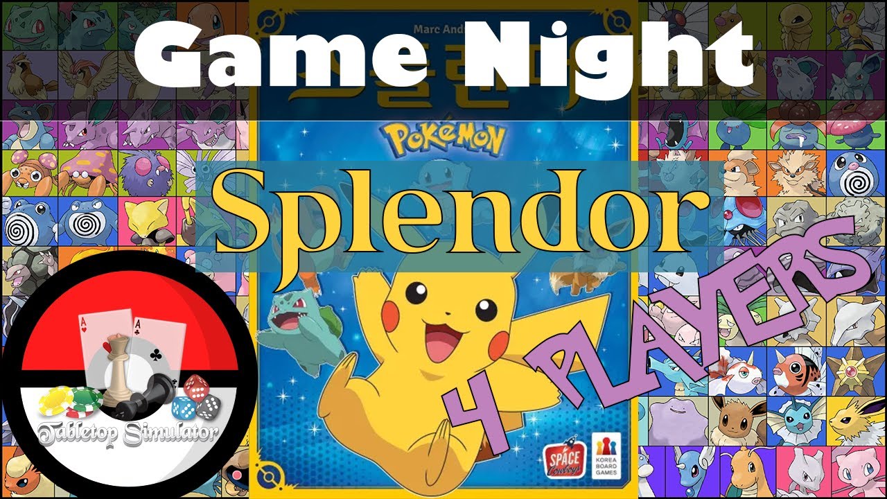 Pokemon Splendor ENGLISH Version | Digital Tutorial and Playthrough ...