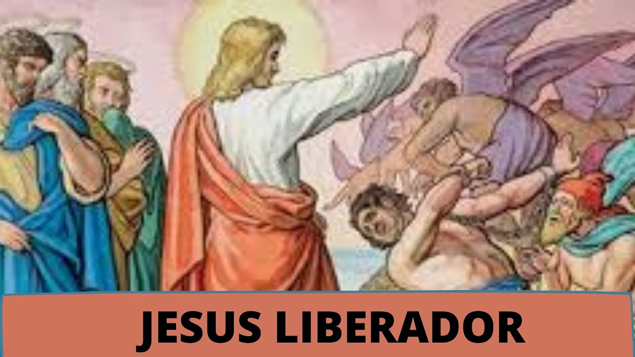 JESUS LIBERA A UN ENDEMONIADO EN CAFARNAUM - YouTube