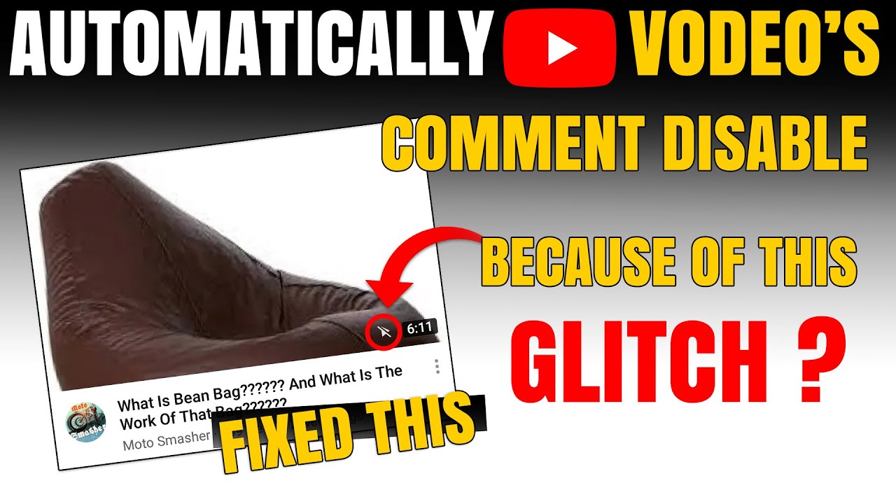 How to fix disable comments on YouTube video | Automatically Comment ...