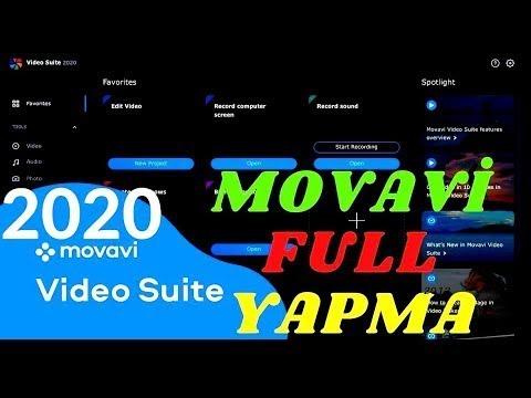 MOVAVİ VİDEO SUİTE FULL YAPMA. 2020