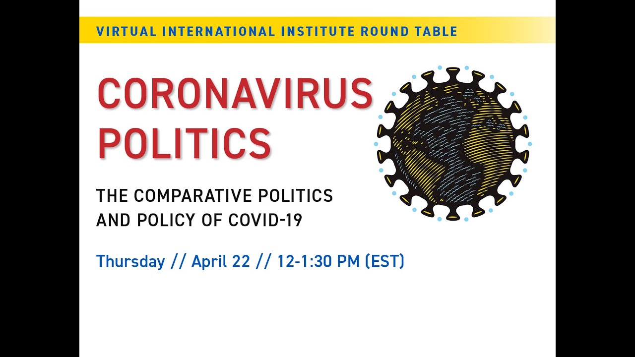 II Round Table. Coronavirus Politics: The Comparative Politics and ...