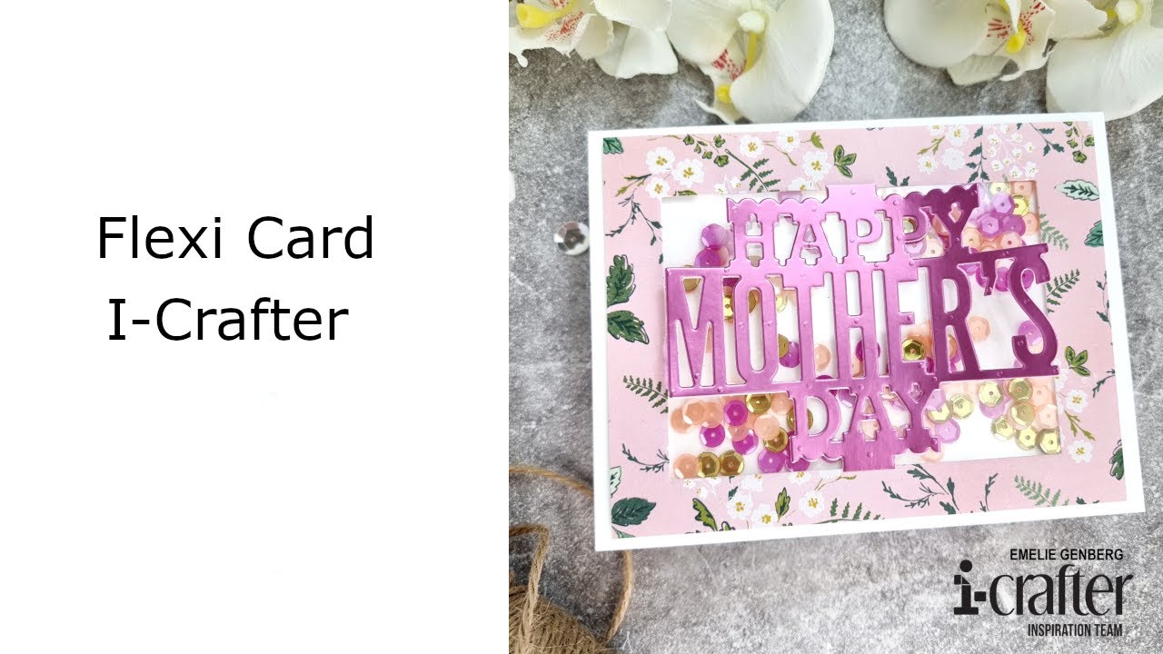 I-crafter flexi card - YouTube