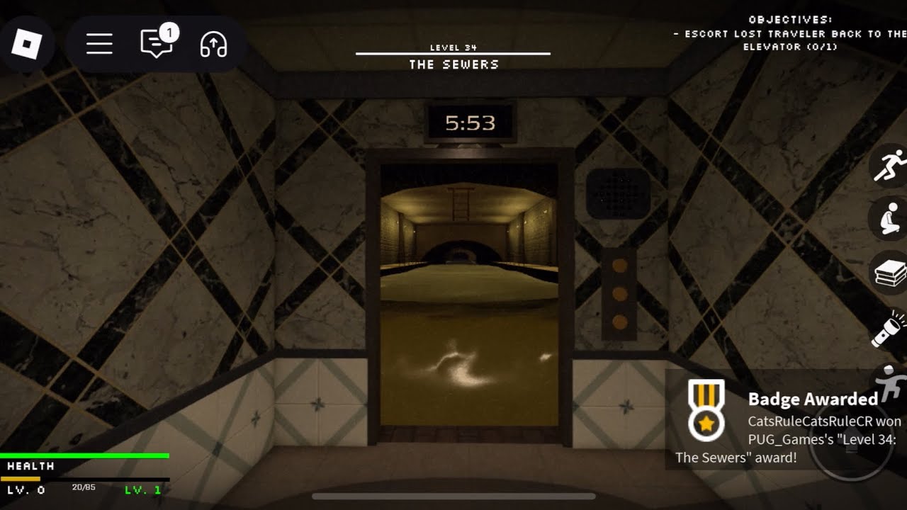 M.E.G Endless Reality - Level 34: “The Sewers” (Gameplay) - YouTube