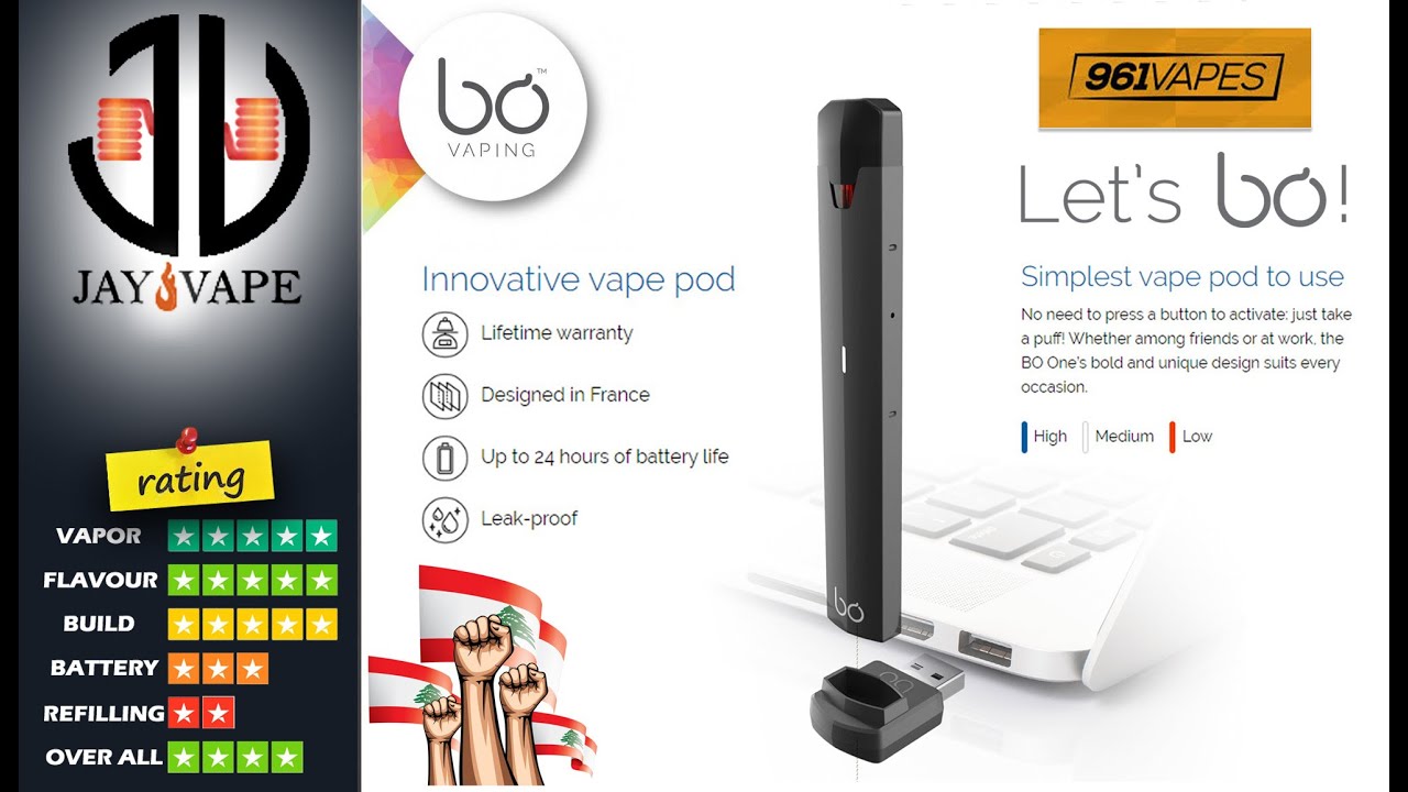 BO Pod by BO Vaping, I LOVE IT!! A Presidential Review - YouTube