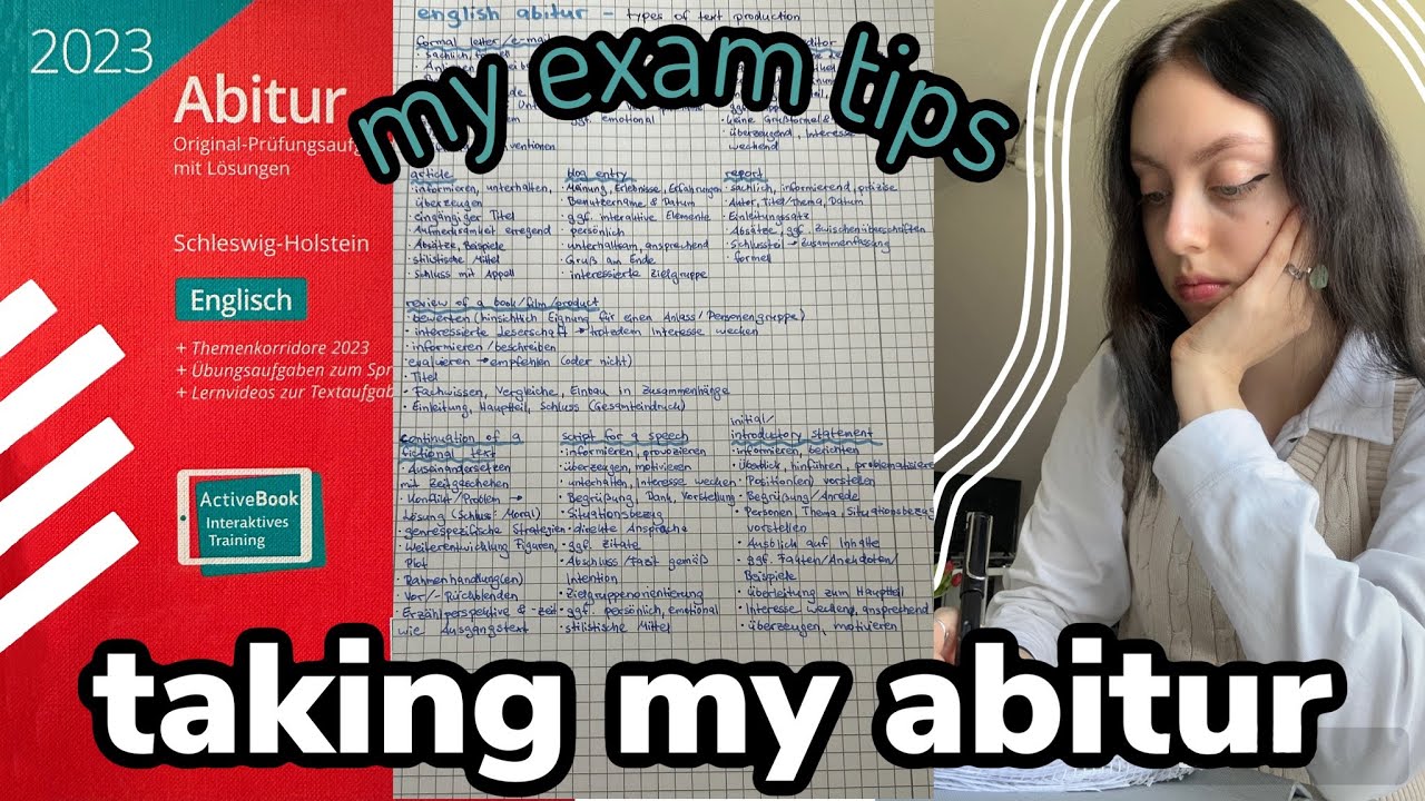 how i prepare for abitur | exam tips, study with me, how to deal with ...