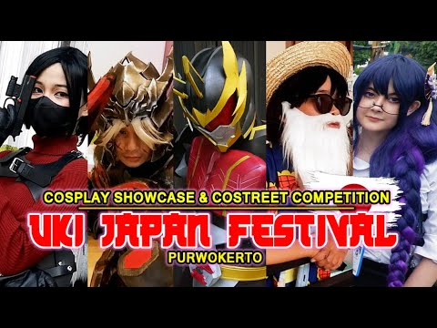 UKI JAPAN FESTIVAL PURWOKERTO 2023 - COSPLAY SHOWCASE, J-SONG & COSTREET COMPETITION - YouTube