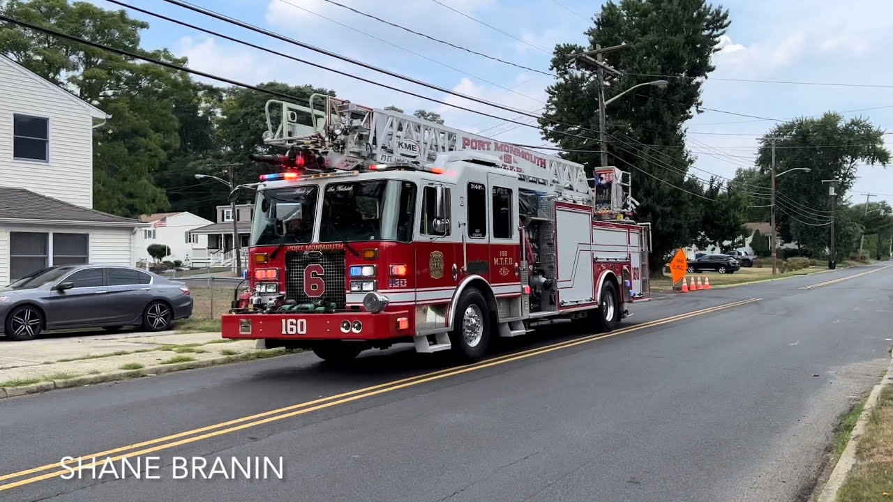 MTFD Ladder 160 31-6-91 Responding 7/28/22 - YouTube