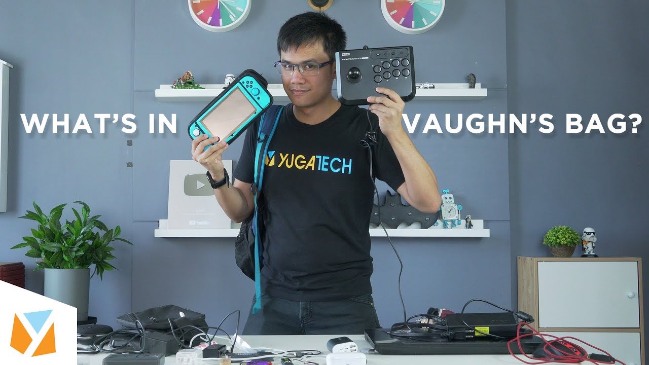 What's in Team YugaTech's bag? - Vaughn - YouTube