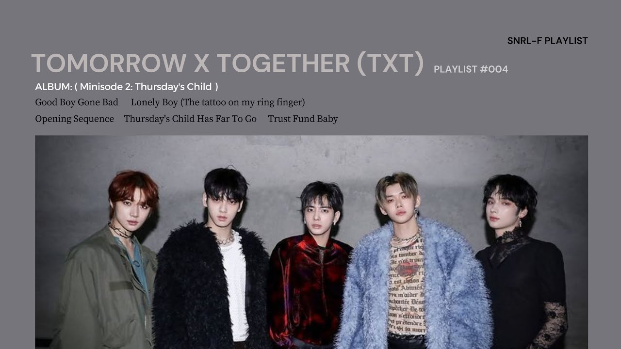 TOMORROW X TOGETHER 투모로우바이투게더 ALBUM 'Minisode 2: Thursday's Child ...