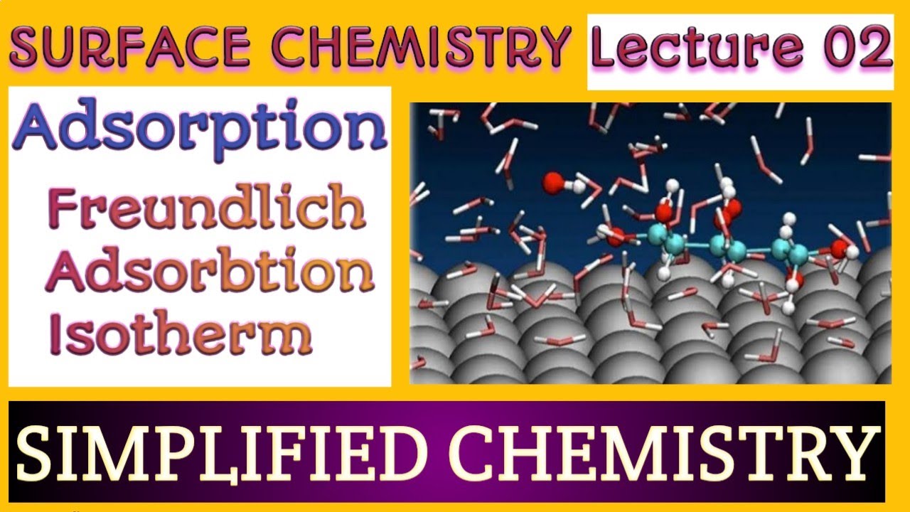 SURFACE CHEMISTRY, Lecture-02, Class 12 - YouTube