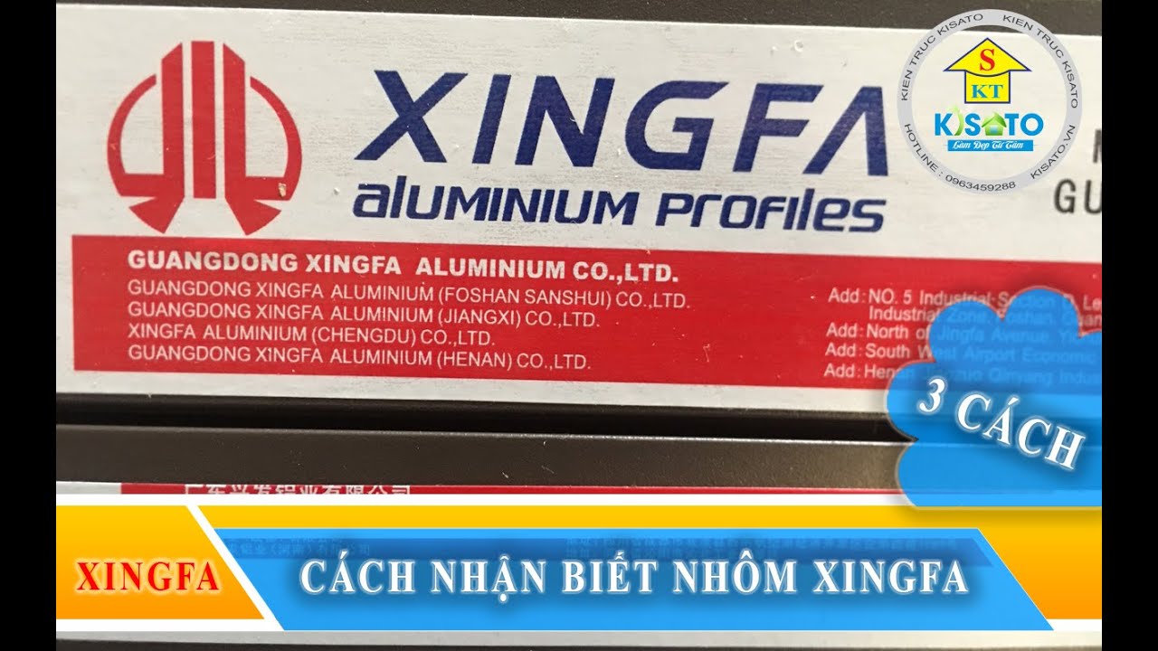 3 Cách Nhận Biết Đâu Là Nhôm Xingfa Tem Đỏ Quảng Đông Trung Quốc Hàng ...