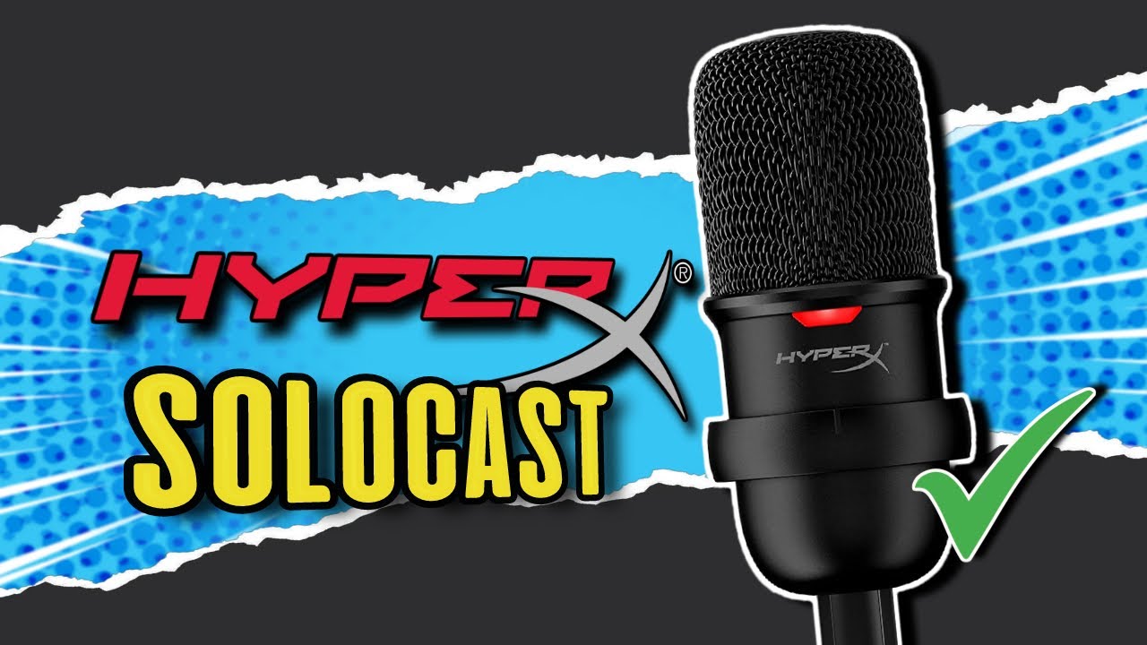 EL MEJOR MICROFONO CALIDAD PRECIO 📈 - HyperX SoloCast - YouTube