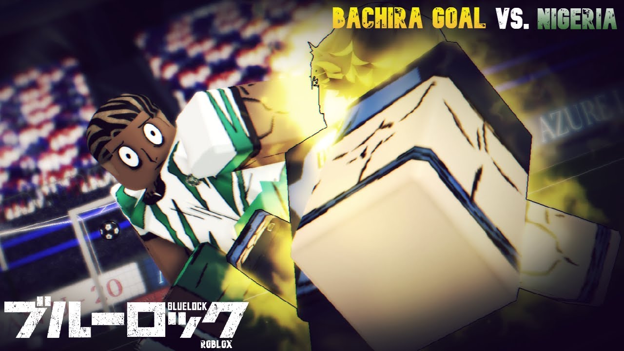 Bachira's goal vs Nigeria, but in ROBLOX.. - YouTube