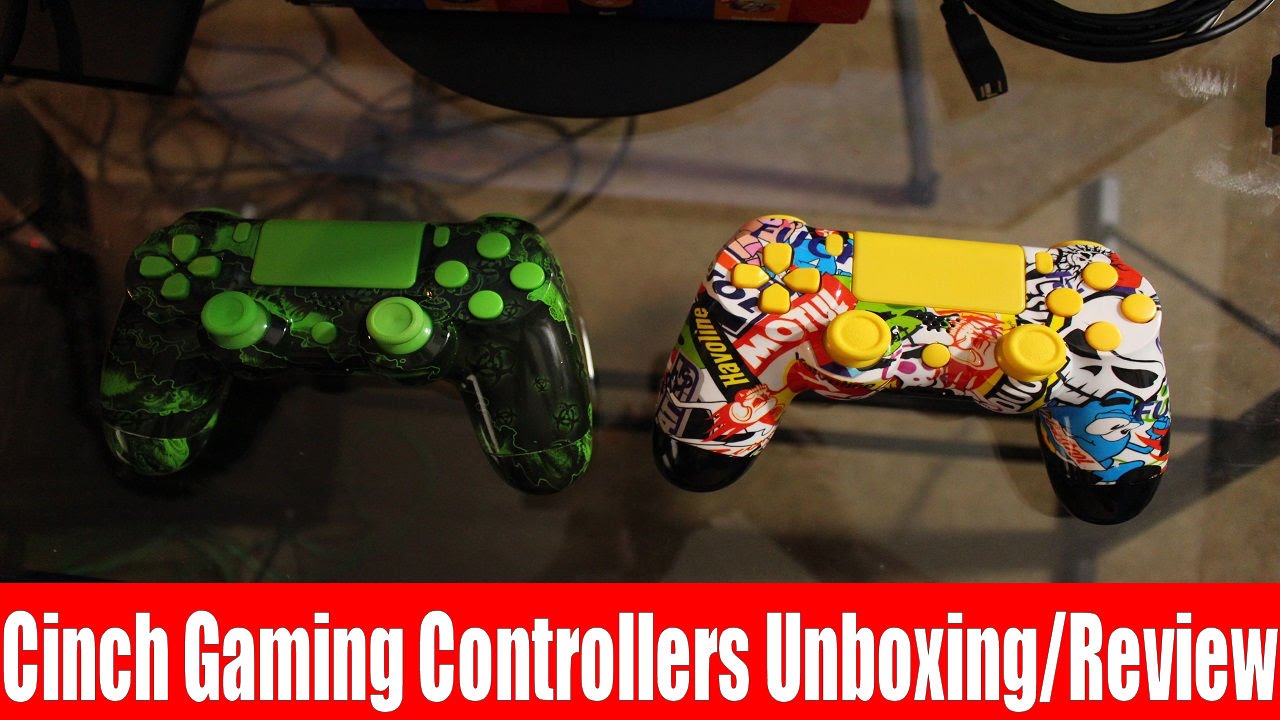 Cinch Gaming Controllers Unboxing/Review - YouTube