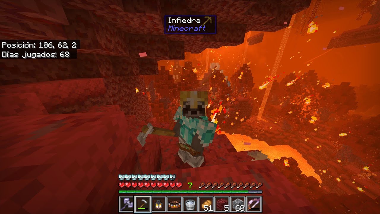 Tormenta en el Nether? | Minecraft 1.21 + Jefes | #8 - YouTube