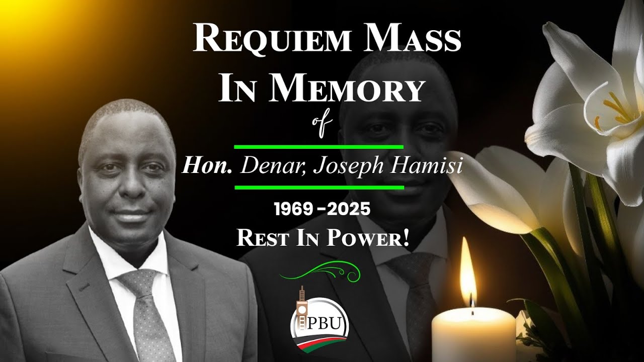REQUIM MASS FOR THE LATE HON. DENAR JOSEPH HAMISI - YouTube
