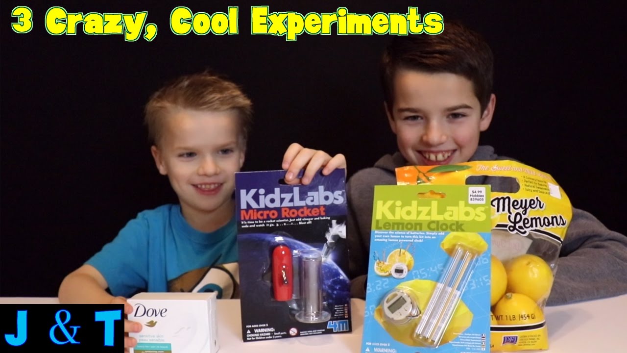 3 Crazy Cool Experiments - YouTube