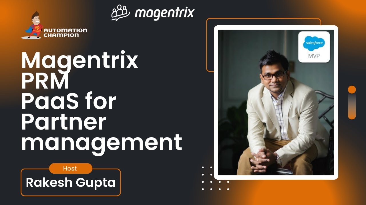 Magentrix PRM PaaS for Partner management - YouTube