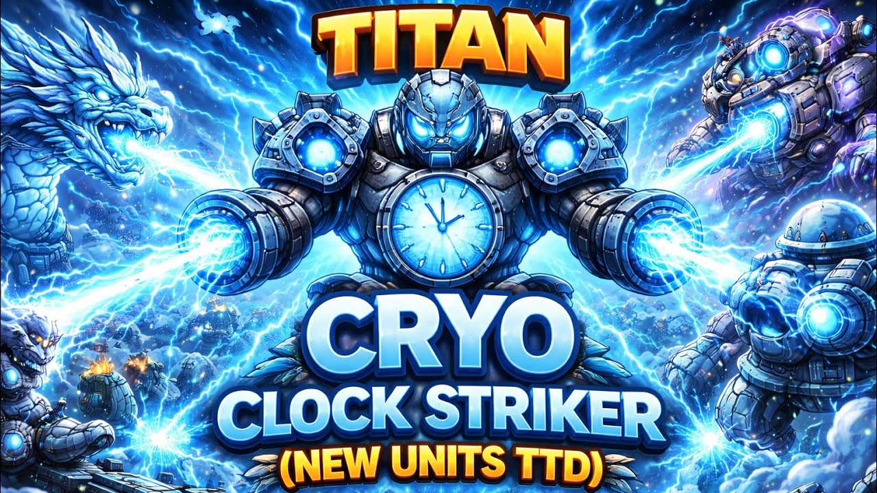 💥Titan Cryo Clock Striker💥(New units TTD)💥 - YouTube