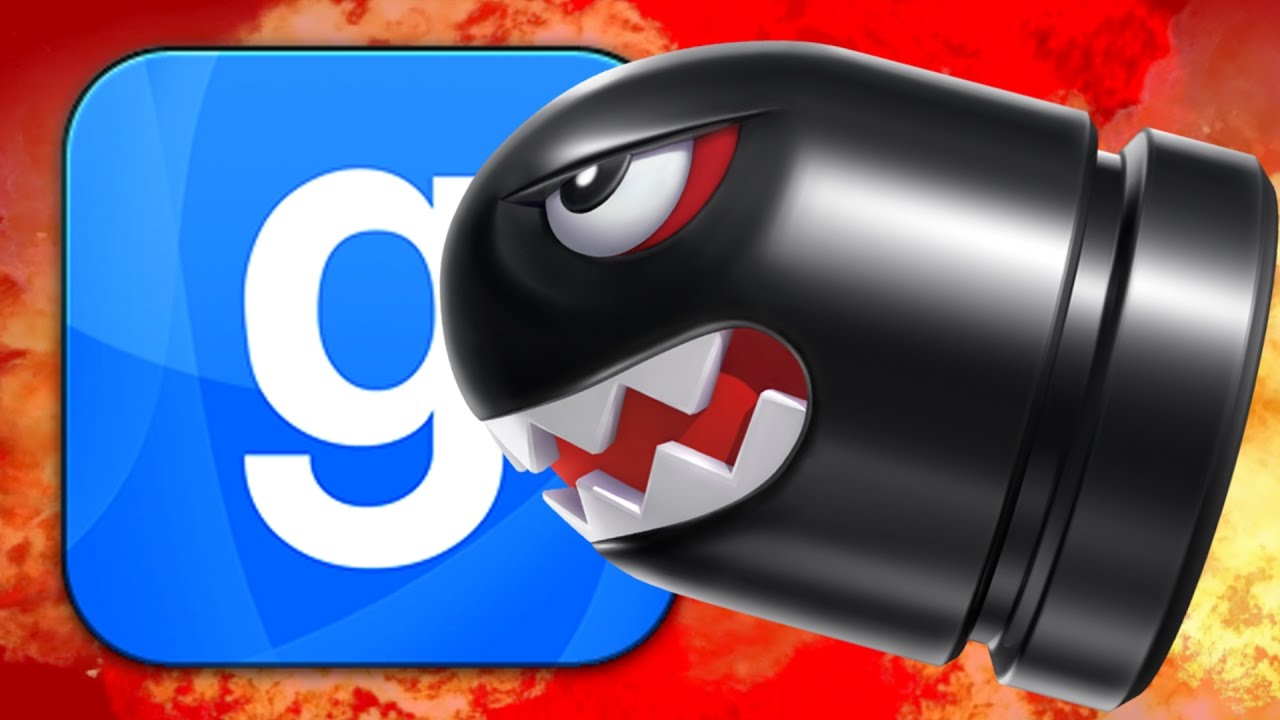 PLAY AS EXPLOSIVE ROCKETS! - Gmod Super Mario Bullet Bill Mod (Garry's ...