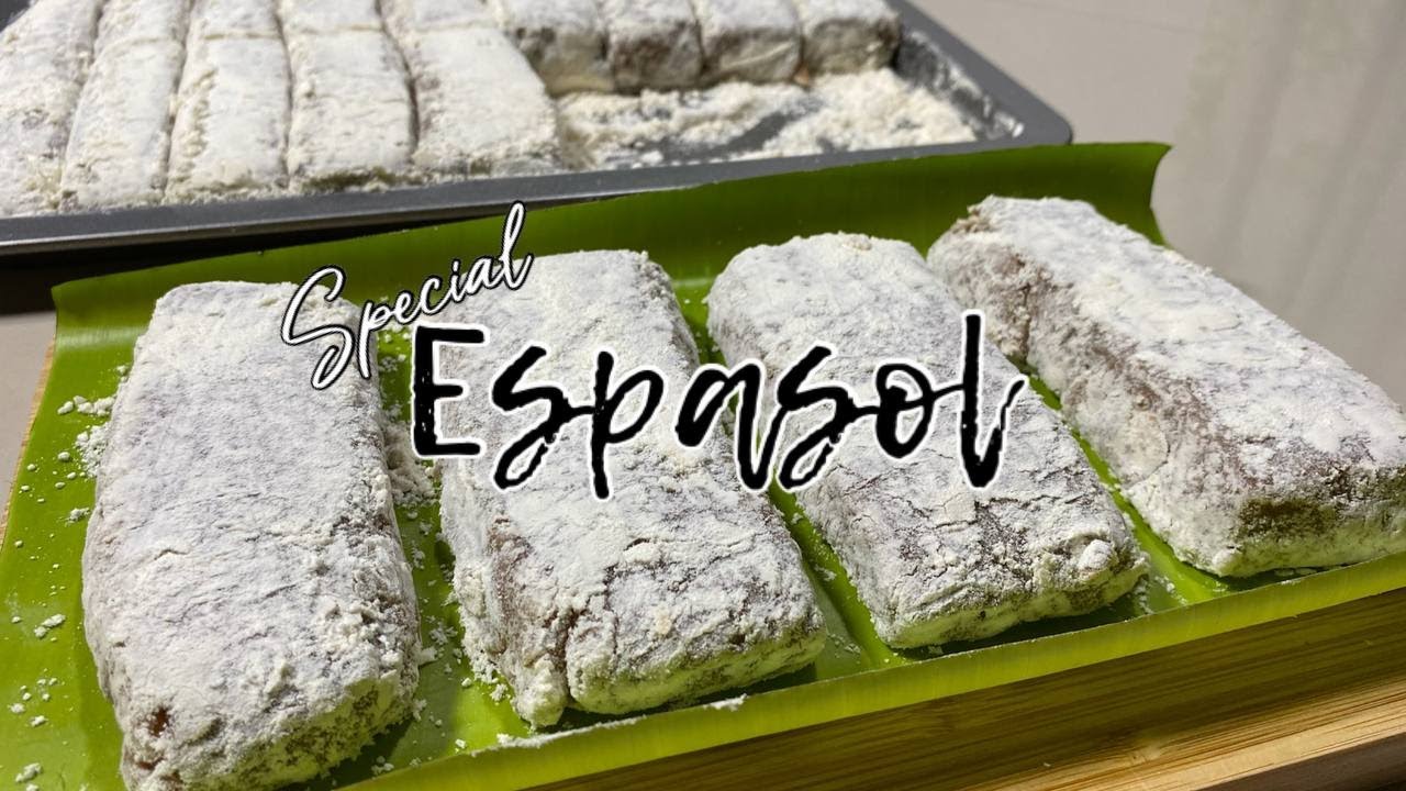 How to Make Espasol Recipe | Glutinous Rice Flour Recipe - YouTube