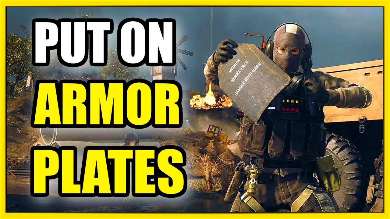 How to PUT ON Armor Plates in WARZONE 2 PC, PS5, Xbox (Easy Method ...