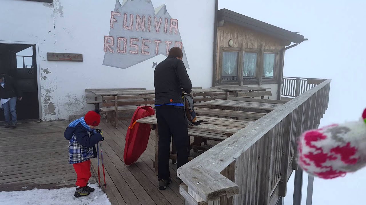 San Martino di Castrozza - Funivia Rosetta - YouTube