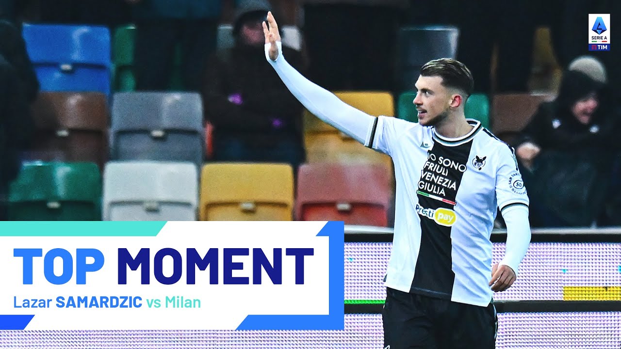 Samardzic puts his immense class on full display | Top Moment | Serie A ...