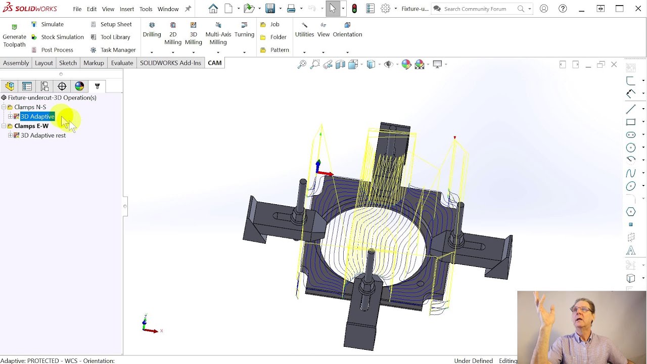 HSMWorks fixtures - YouTube