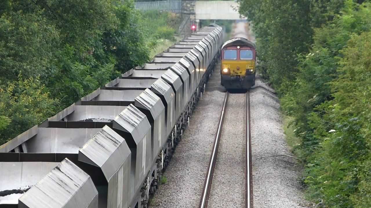 Activity at Dinnington Junction on the South Yorkshire Joint line - YouTube
