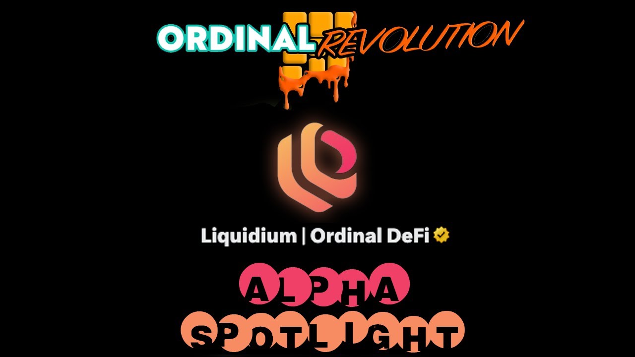 Alpha Spotlight - Liquidium - YouTube