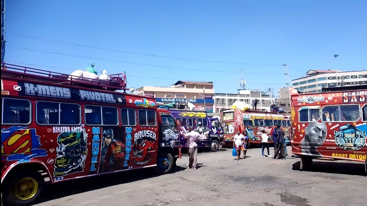 Inside Machakos Country Bus Nairobi Kenya - YouTube