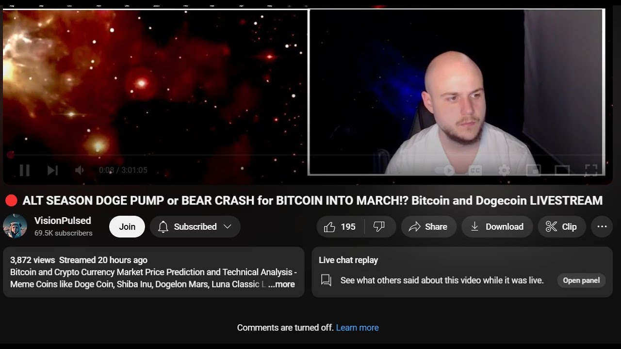 Vision Pulse's Long Lost Cousin doing ANALysis on Dogecoin - YouTube