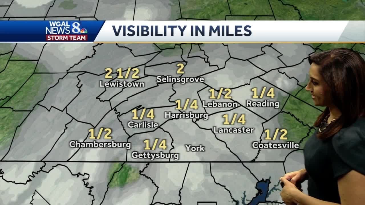 Fog may impact the morning commute; drier later - YouTube