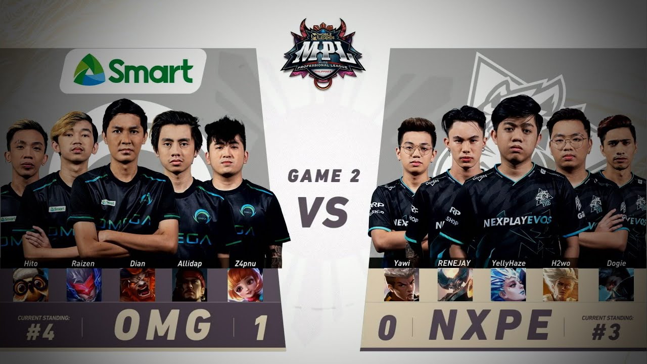 NXP EVOS VS OMEGA GAME 2 | Dogie VS Z4pnu - YouTube