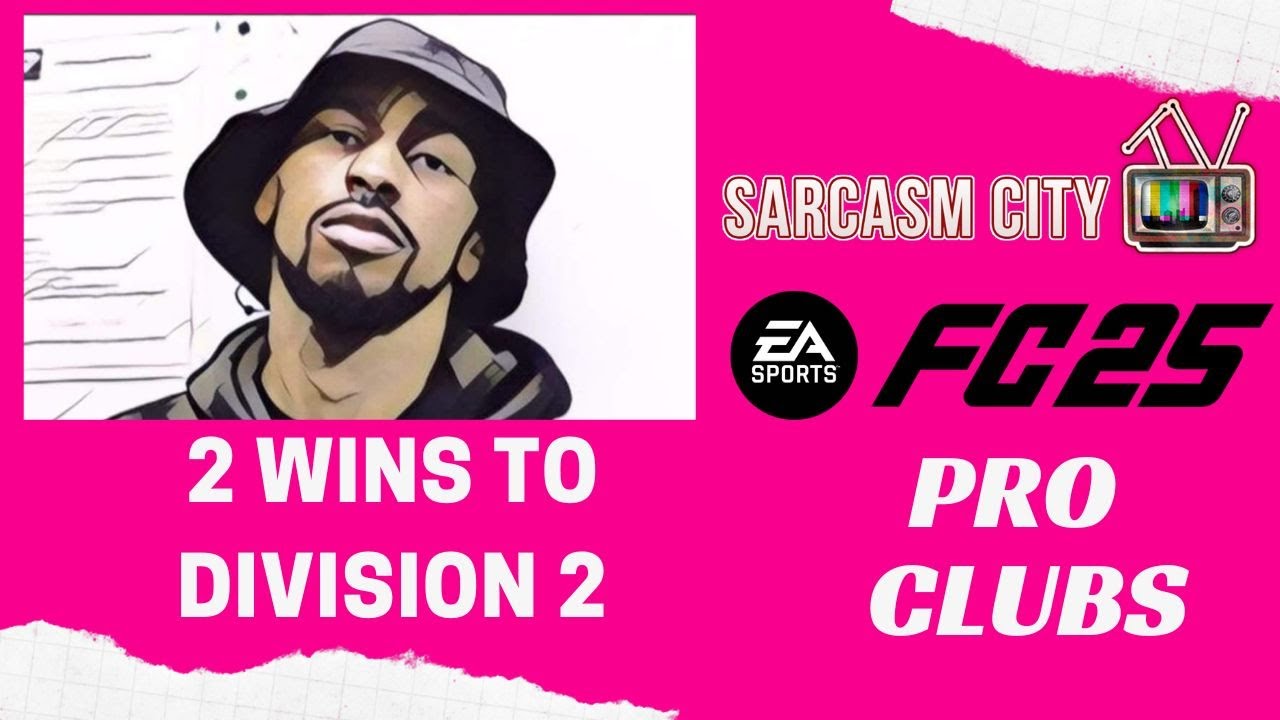 EA FC 25 PRO CLUBS - 2 WINS TO DIVISION 2 - YouTube