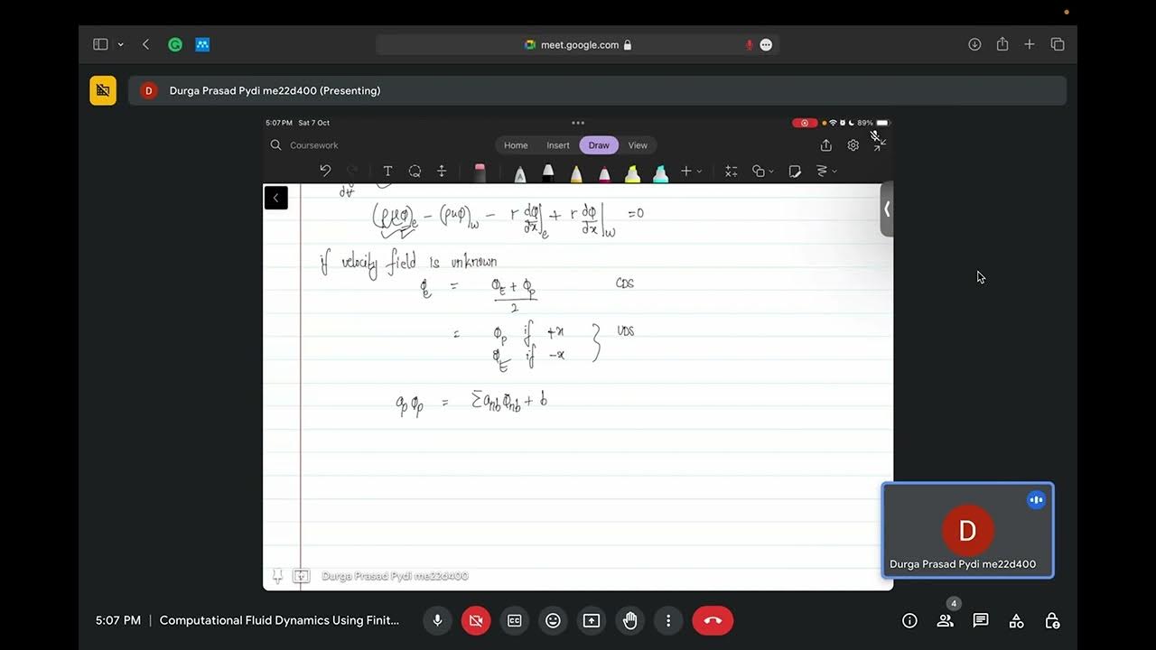 Live Session 11: Computational Fluid Dynamics using Finite Volume Method - YouTube