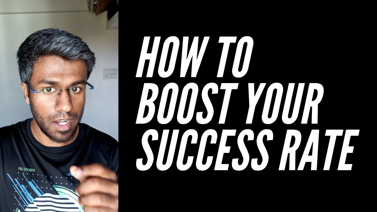 Motivation - How to increase your success rate (without failure?) - YouTube