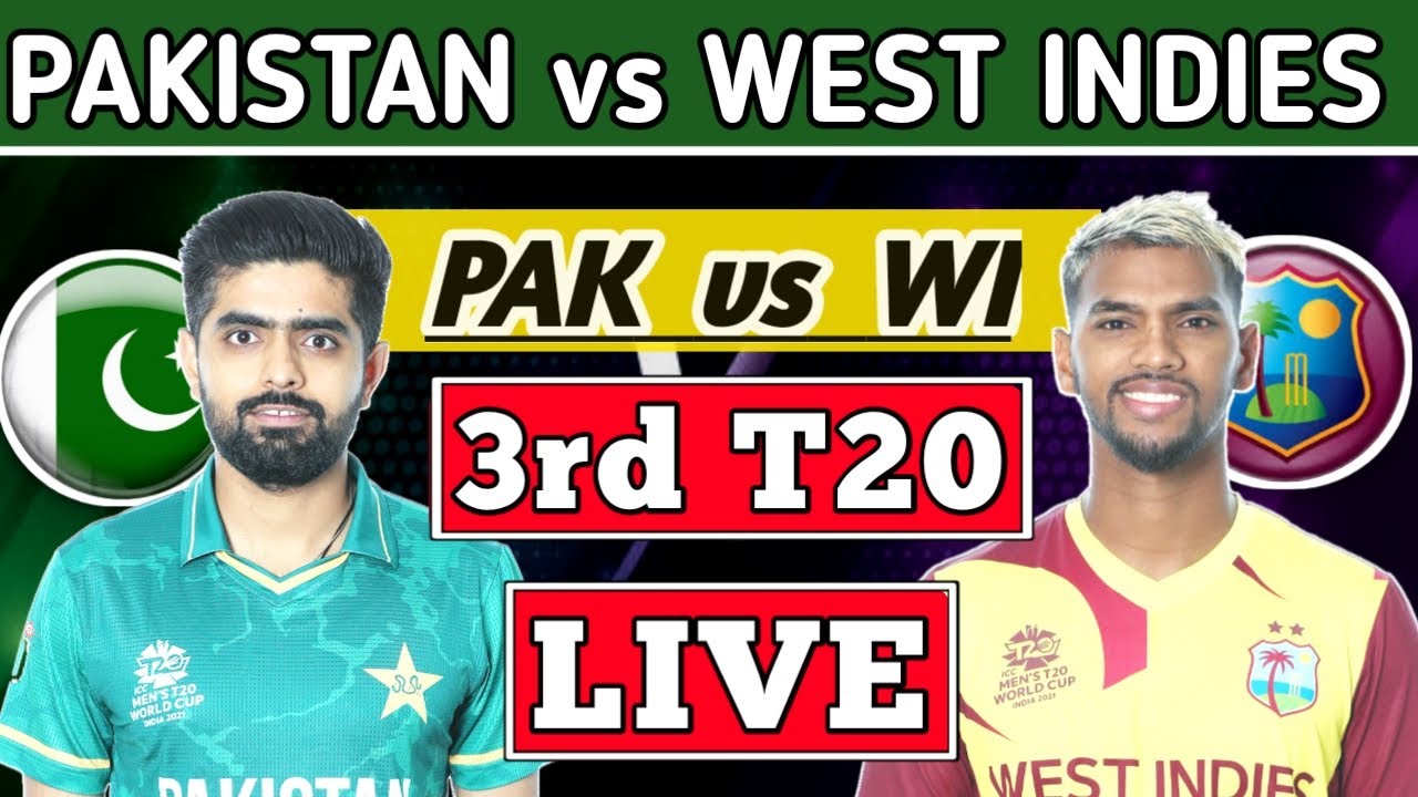 🔴LIVE : PAKISTAN vs WEST INDIES 3rd T20 PRE MATCH SHOW LIVE | PAK vs WI ...