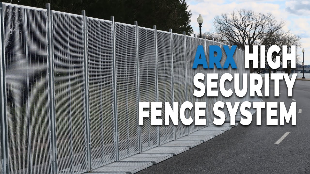 ARX High Security Fence System Is The Premier Anti Climb Fence - YouTube