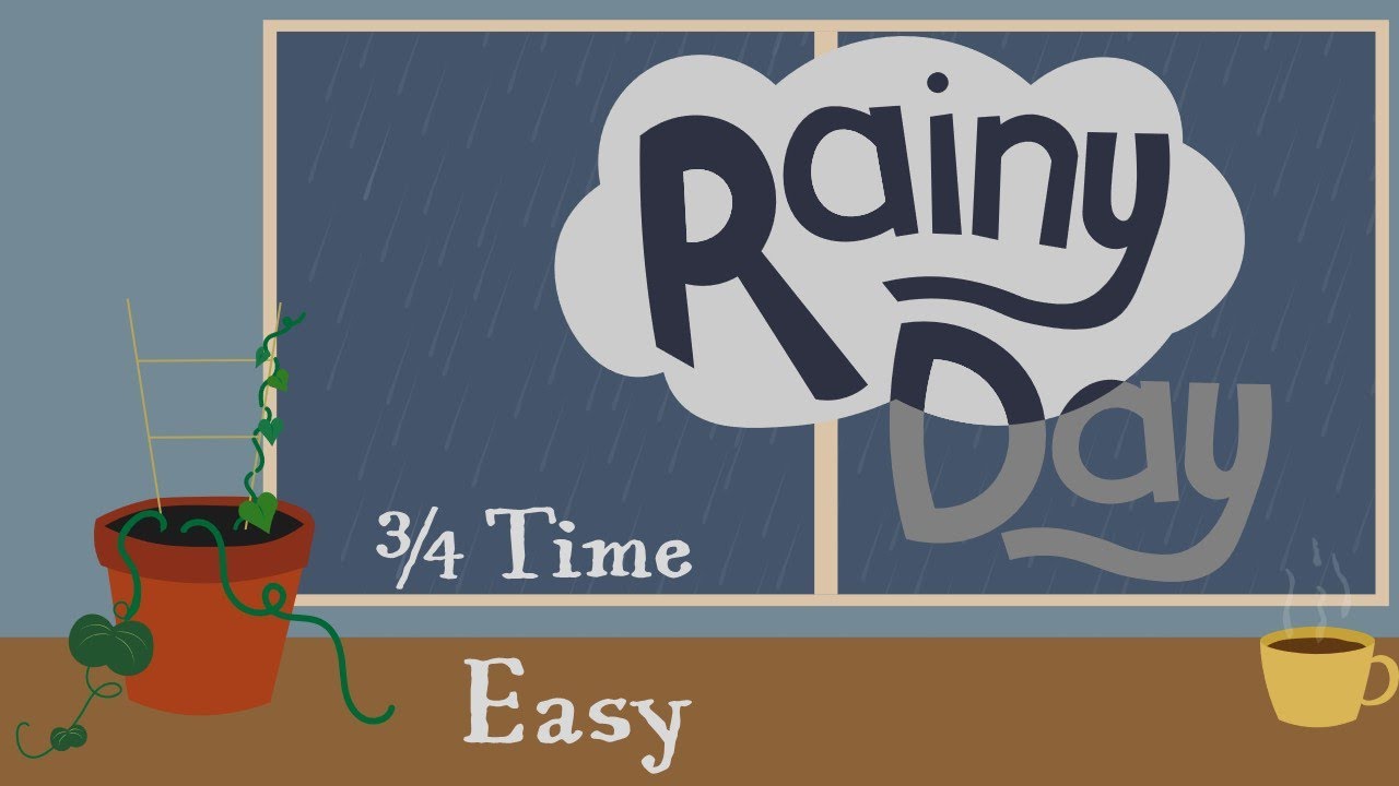 Rainy Day [Easy Mode] - Waltz Rhythm Play Along - YouTube