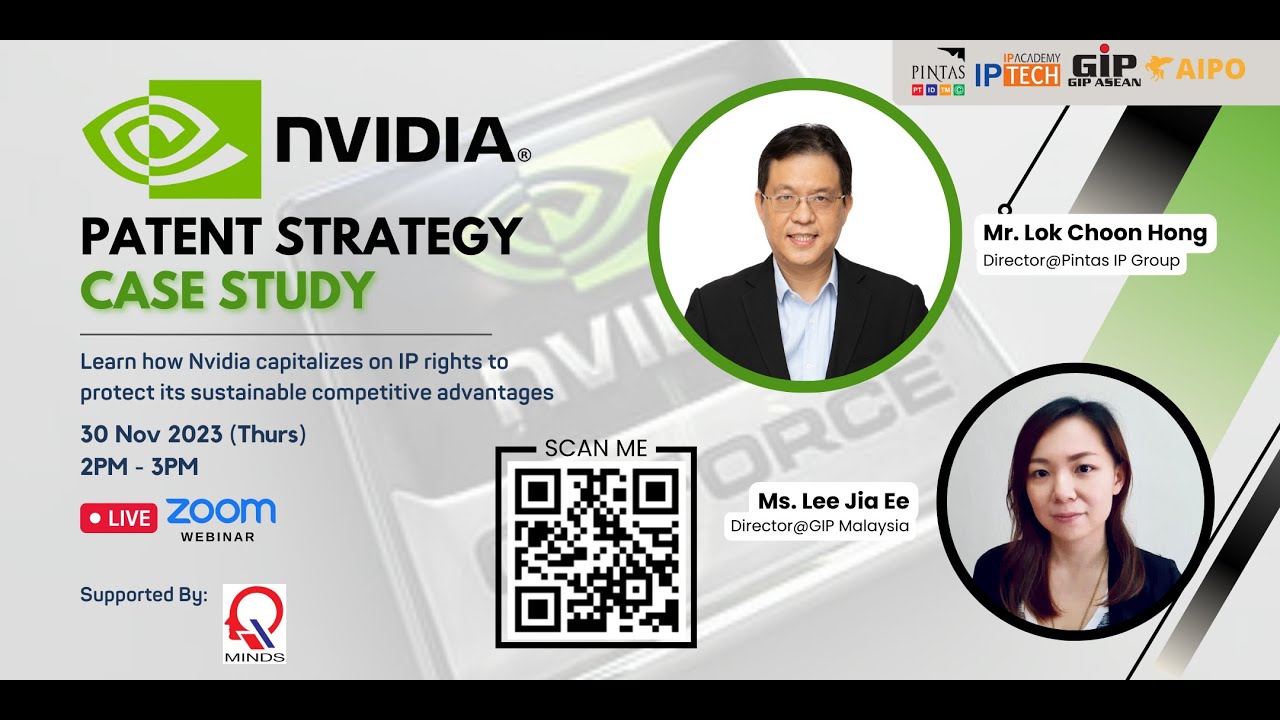 NVIDIA Patent Strategy Case Study Webinar | Leverages Patents to Lead the Tech Industry - YouTube