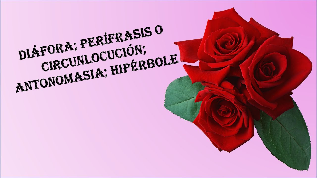 DIAFORA, PERÍFRASIS, ANTONOMASIA E HIPÉRBOLE - YouTube