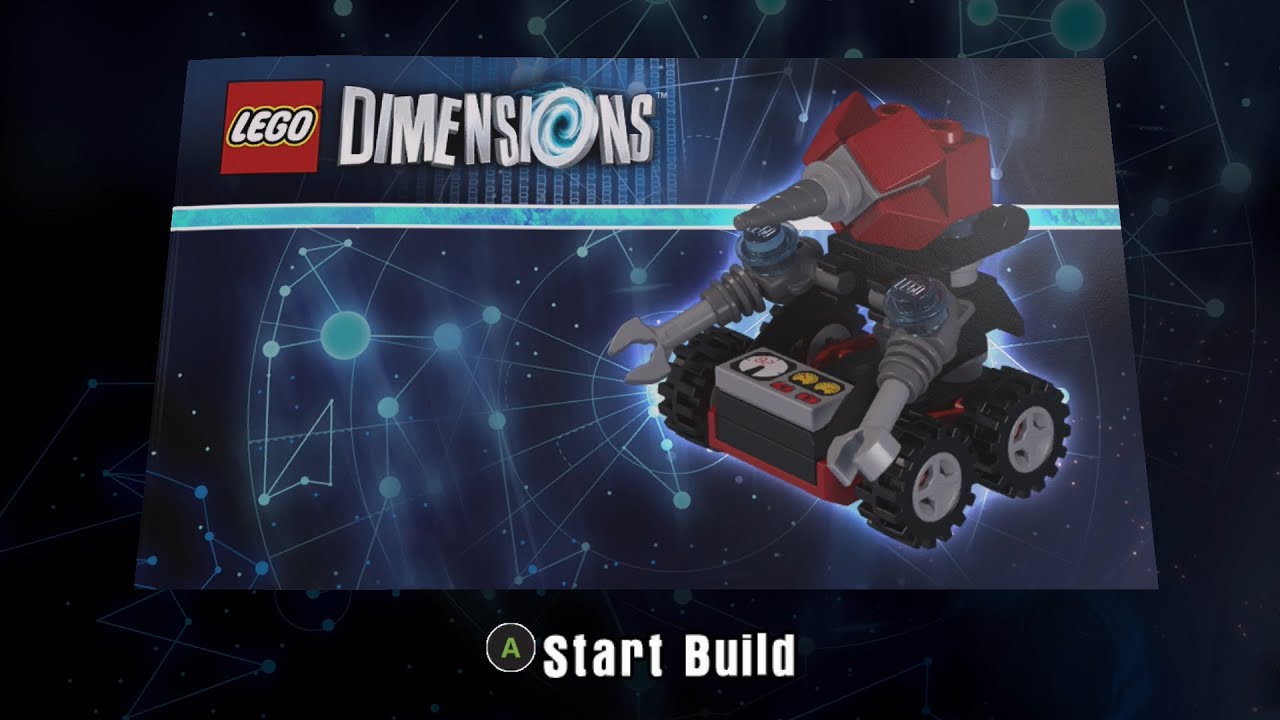 LEGO Dimensions 71240 Bane's Drill 'n Blast Build 3 Instructions - YouTube